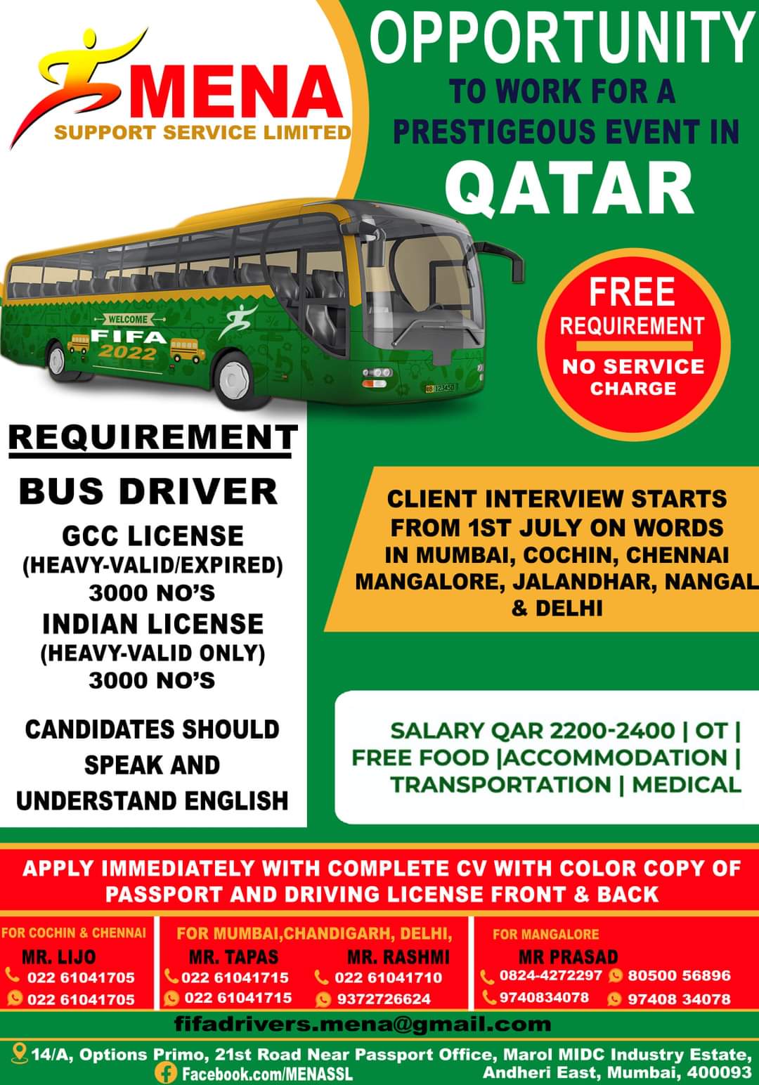 Required For Qatar Jobs In Qatar Required For Qatar Jobs In Qatar