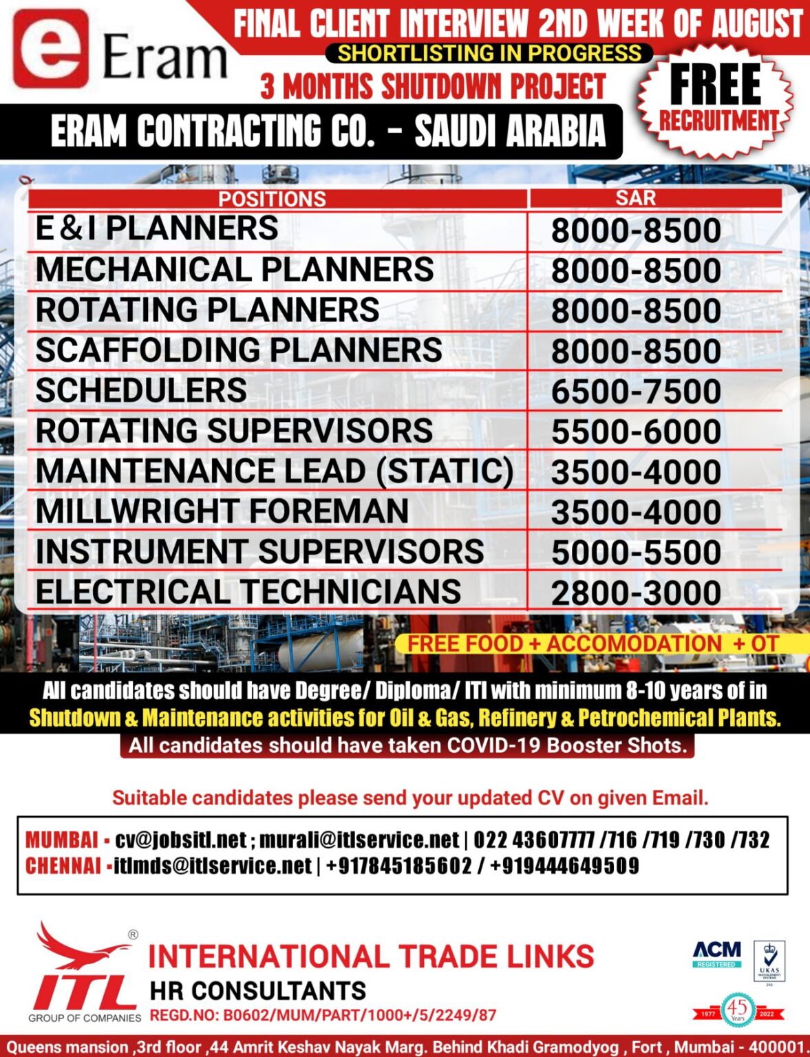 ERAM CONTRACTING CO. - SAUDI ARABIA