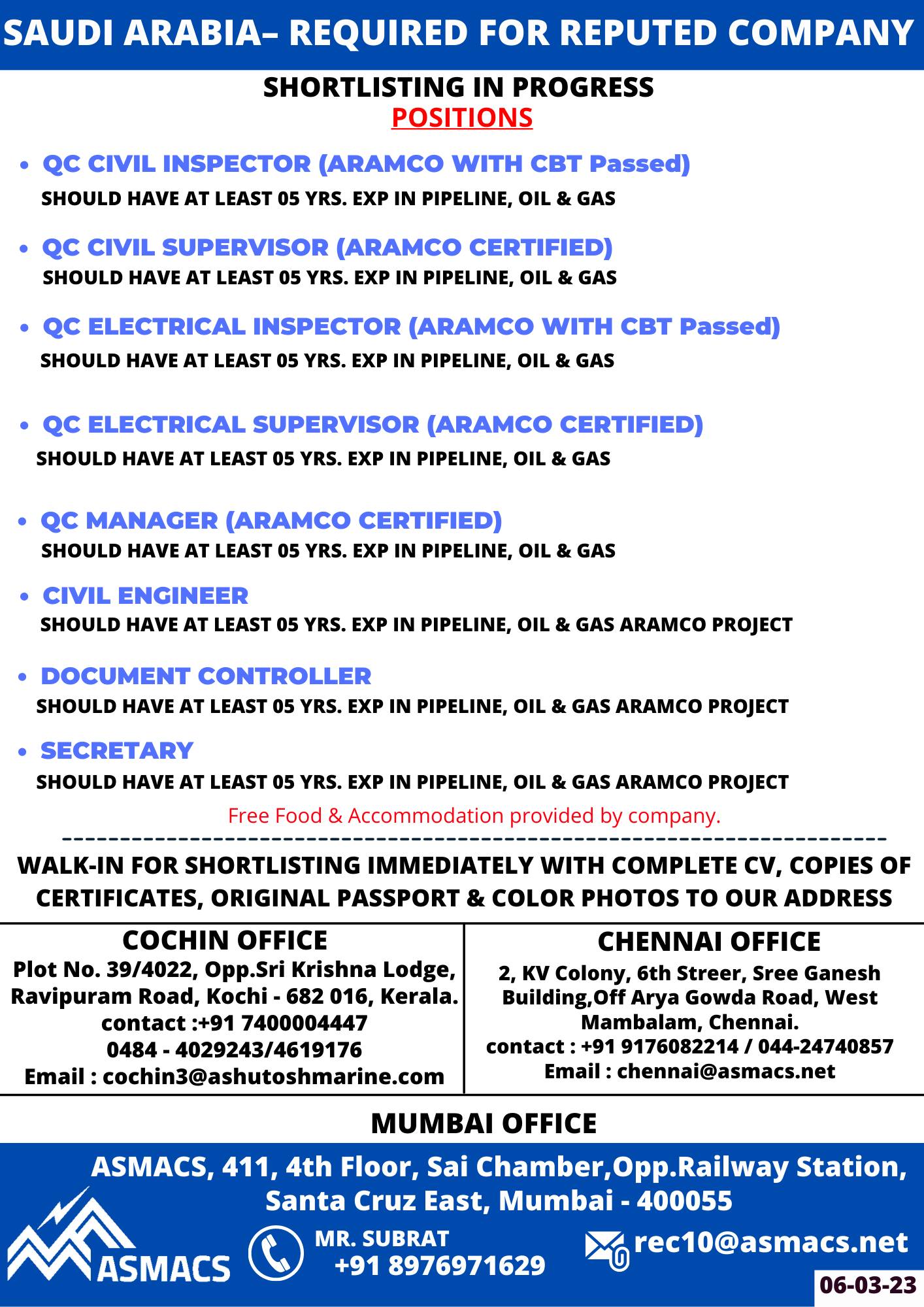 Jobs in Saudi Arabia — Jobs in Saudi Arabia